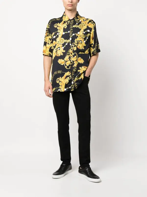 Versace Barocco-print Shirt