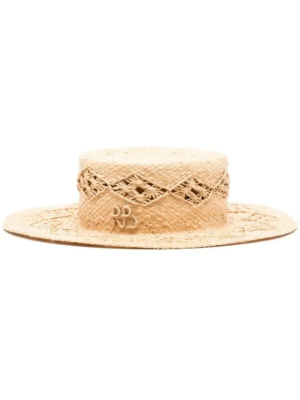 Ruslan Baginskiy Straw Hat - Neutrals