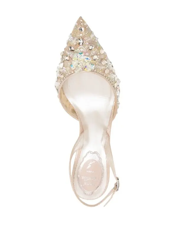 Rene Caovilla Chandelier 70mm Leather Pumps