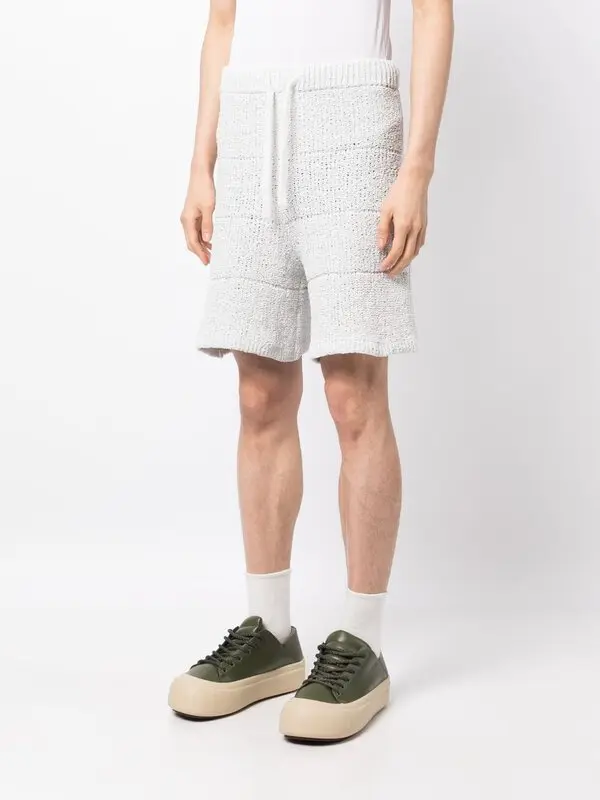 Sunnei Drawstring-waist Knitted Shorts