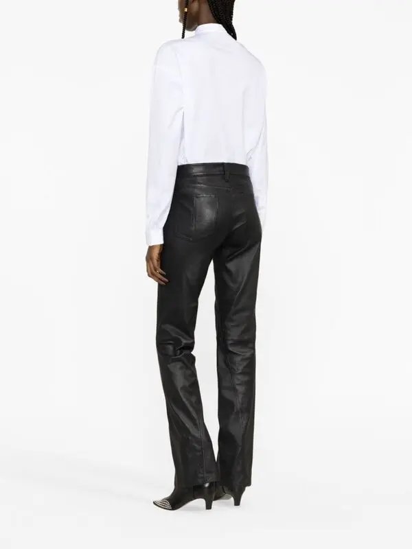 Dsquared2 Tie-neck Long-sleeve Shirt