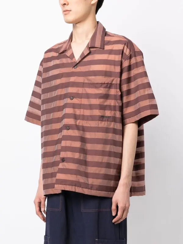 Sunnei Striped Cotton-blend Shirt
