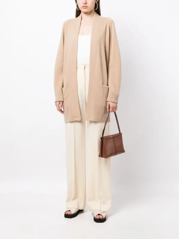 Vince Open-front Cashmere Cardigan Coat - Neutrals