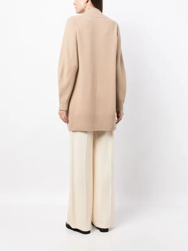 Vince Open-front Cashmere Cardigan Coat - Neutrals