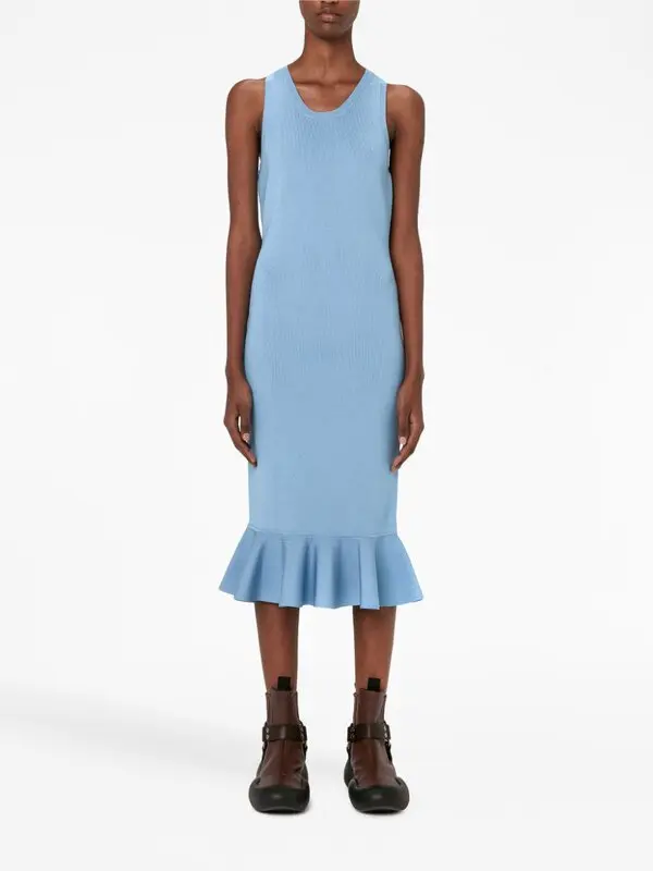 JW Anderson Ruffled Hem Dress
