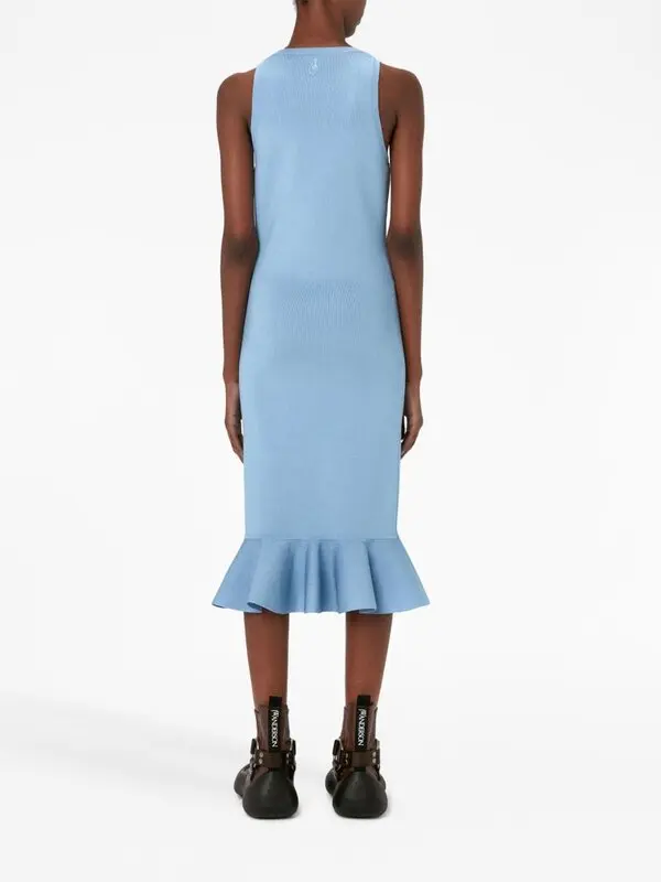 JW Anderson Ruffled Hem Dress
