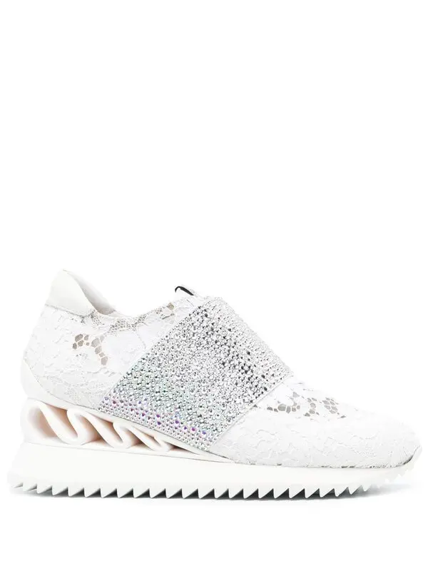 LE SILLA Jackie Crystal-embellished Sneakers