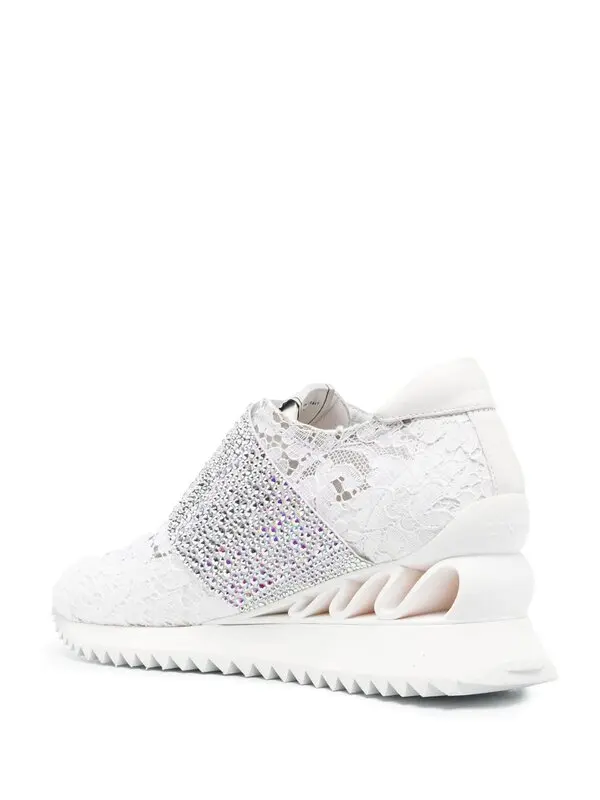 LE SILLA Jackie Crystal-embellished Sneakers