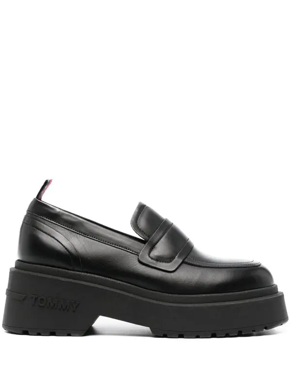 Tommy Hilfiger Ava Leather Loafers