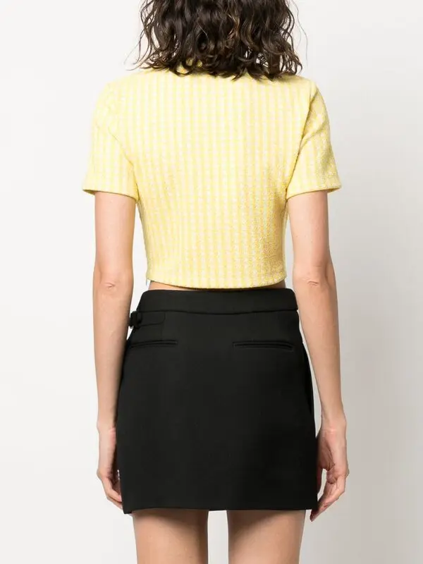 Viktor & Rolf Bandeau Bow Crop Top