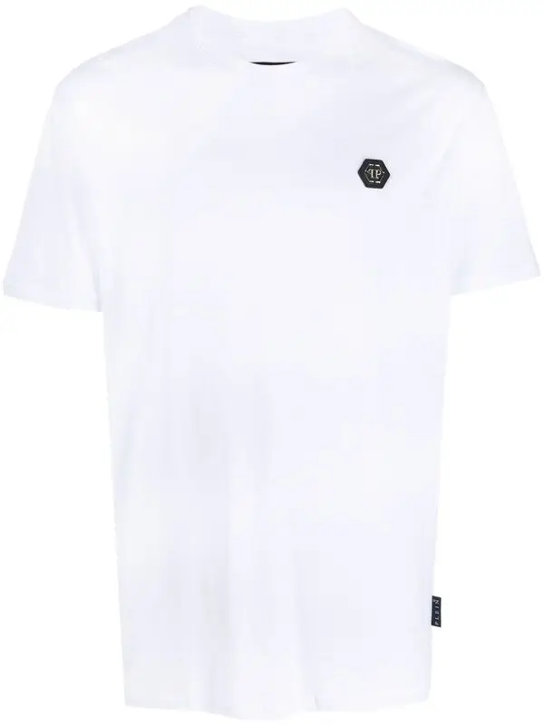Philipp Plein Logo-patch Cotton T-shirt
