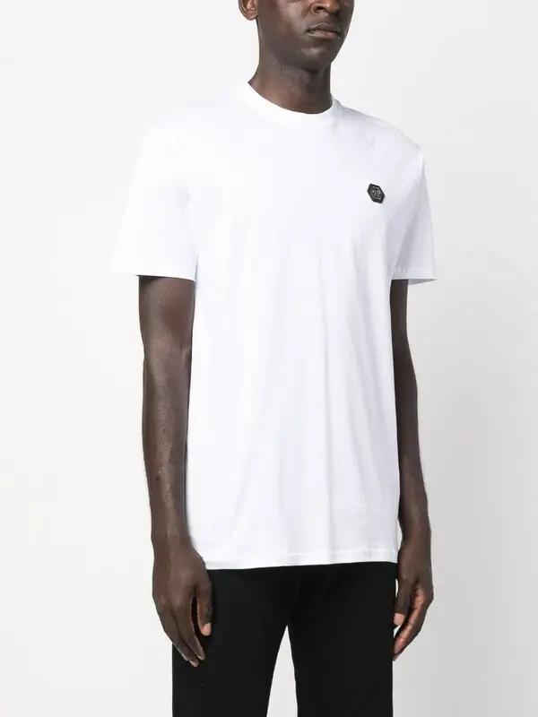 Philipp Plein Logo-patch Cotton T-shirt