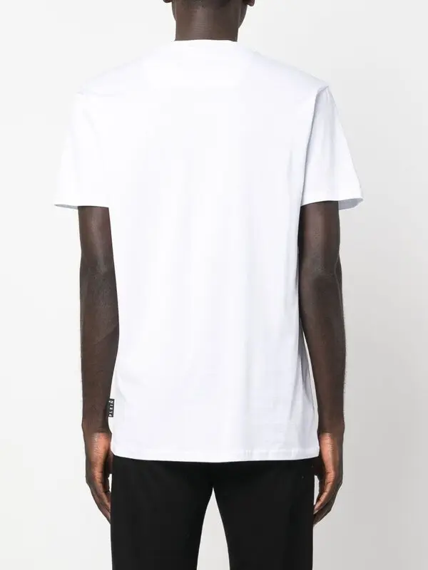 Philipp Plein Logo-patch Cotton T-shirt