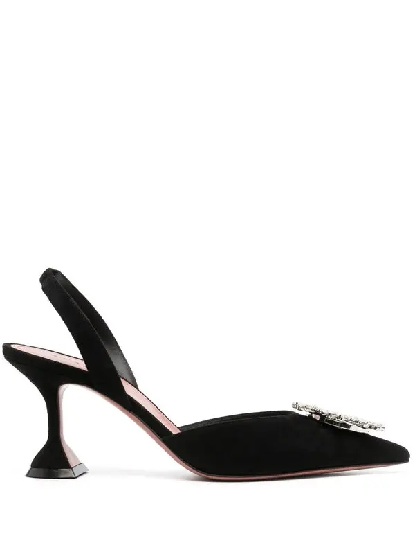 Amina Muaddi Begum 85mm Slingback Pumps