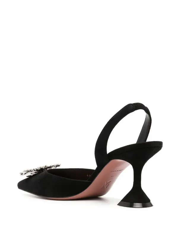 Amina Muaddi Begum 85mm Slingback Pumps