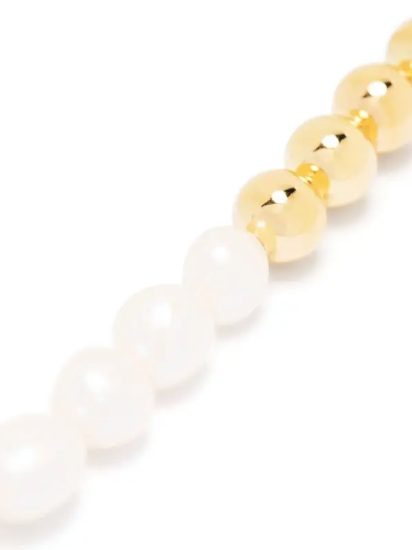 MISSOMA Baroque Pearl T-bar Bracelet