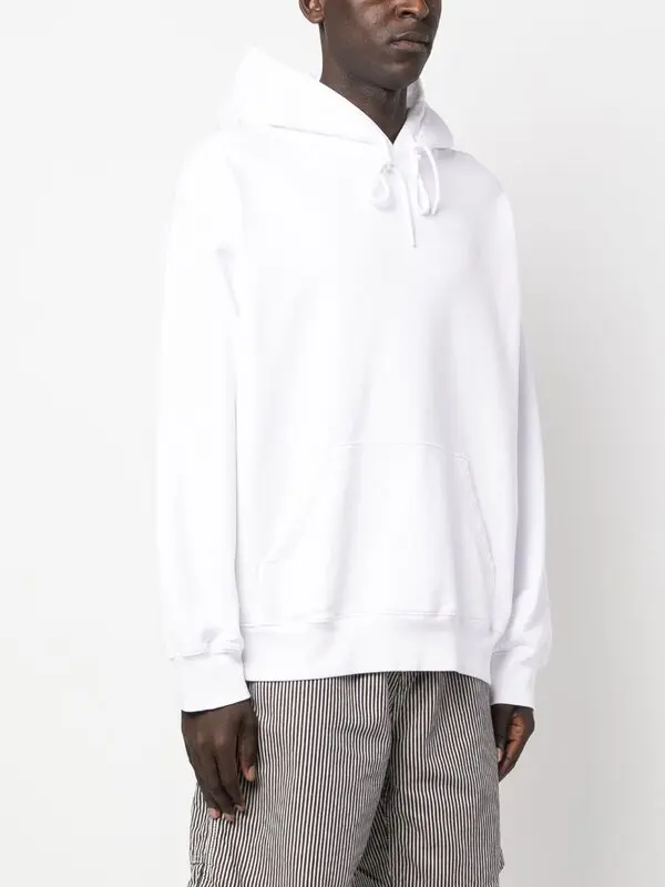 Carhartt Work In Progress Graphic-print Cotton Hoodie - White