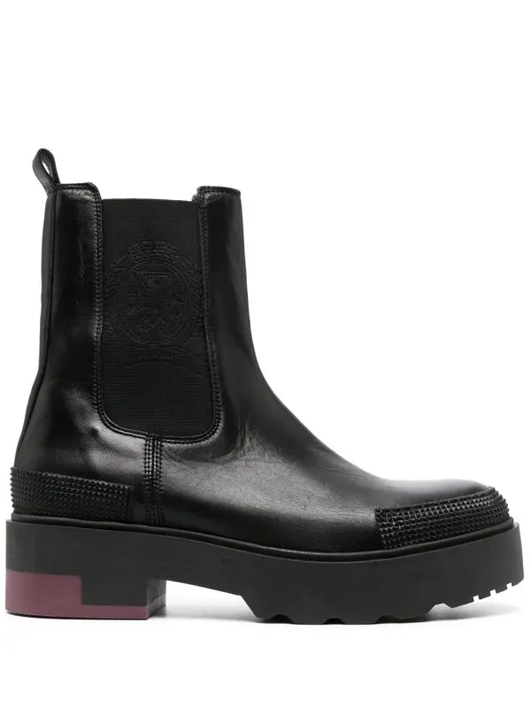 Tommy Hilfiger Leather Ankle Boots