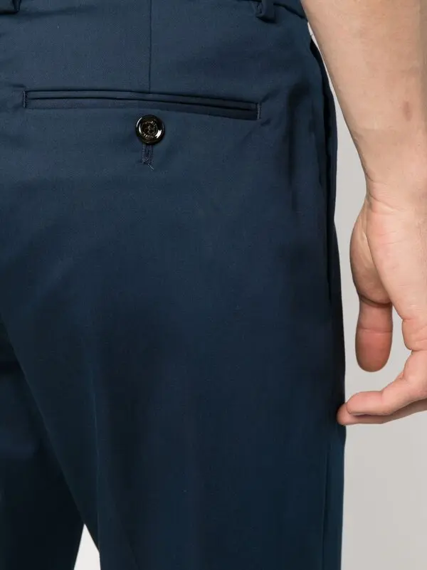 MOORER Anton-we Tapered Trousers - Blue