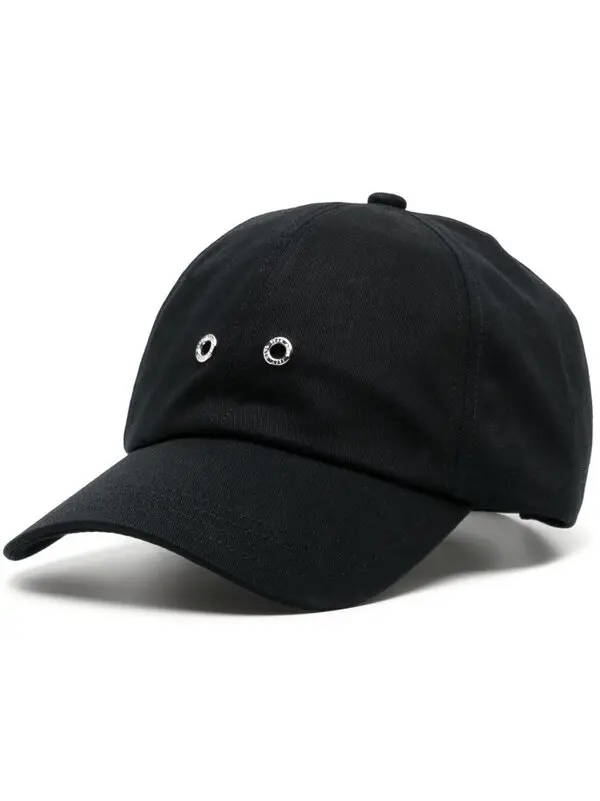 TEAM WANG DESIGN Metal Eyelet-detail Baseball Cap