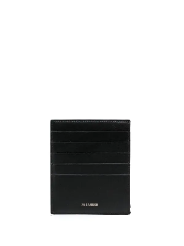 JIL SANDER Embossed-logo Card Holder