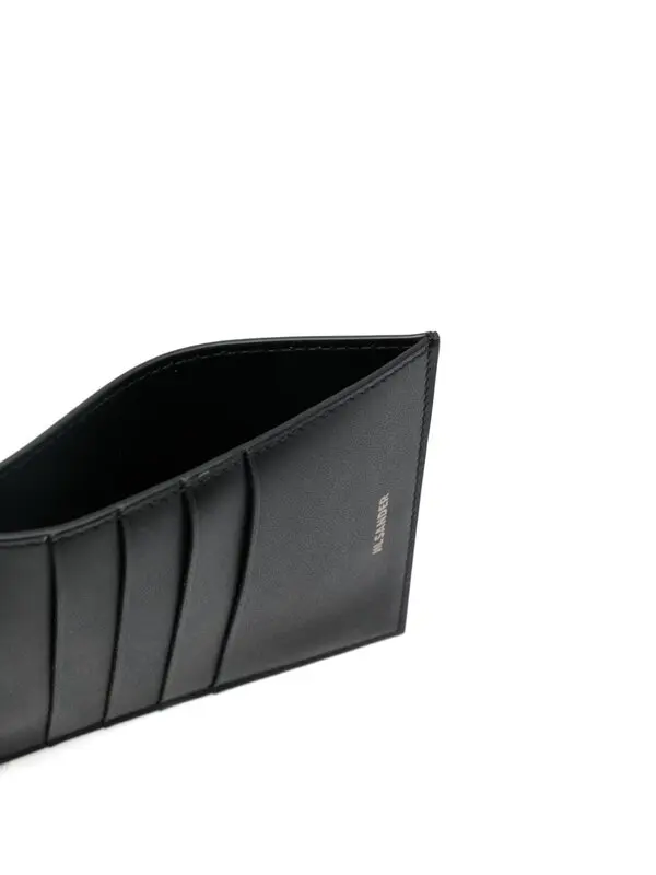JIL SANDER Embossed-logo Card Holder