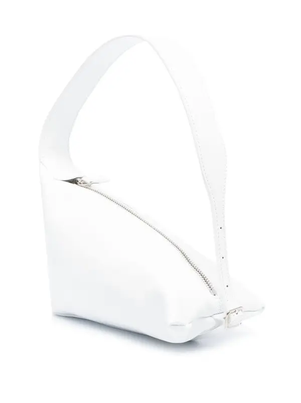 COURREGES Racer Shoulder Bag - White