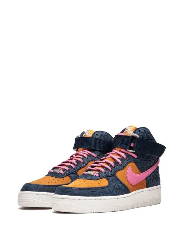 Nike Air Force 1 Hi Prm Suede Sneakers - Blue