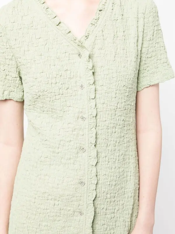 TOUT A COUP Cloqué-effect Mini Dress