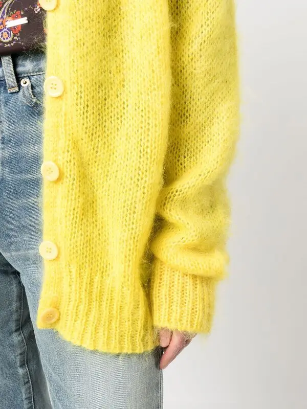 Dsquared2 Mohair Blend V-neck Cardigan