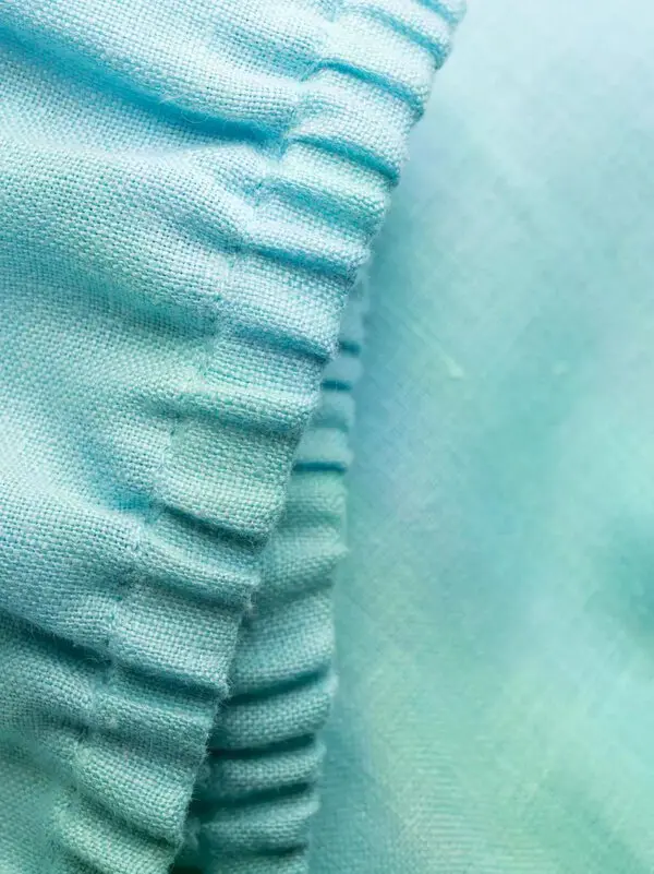 Sleeper Ruffed Inen Ounge Suit