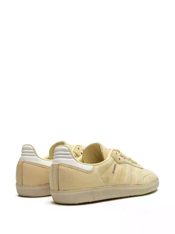 Adidas Samba Leather Sneakers - Yellow