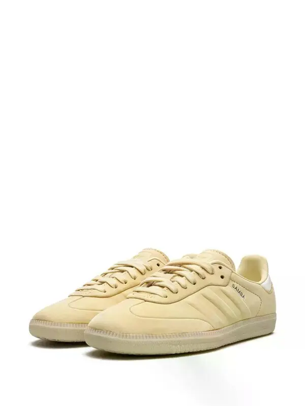 Adidas Samba Leather Sneakers - Yellow