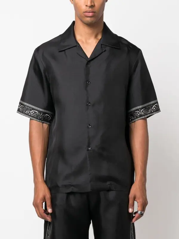 Philipp Plein Skull-print Silk Shirt