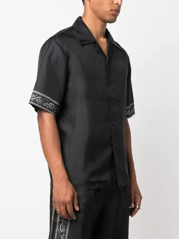 Philipp Plein Skull-print Silk Shirt