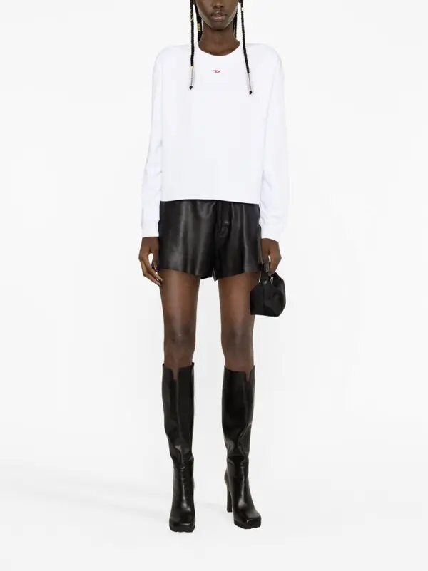 DIESEL® Logo-embroidered Sweatshirt