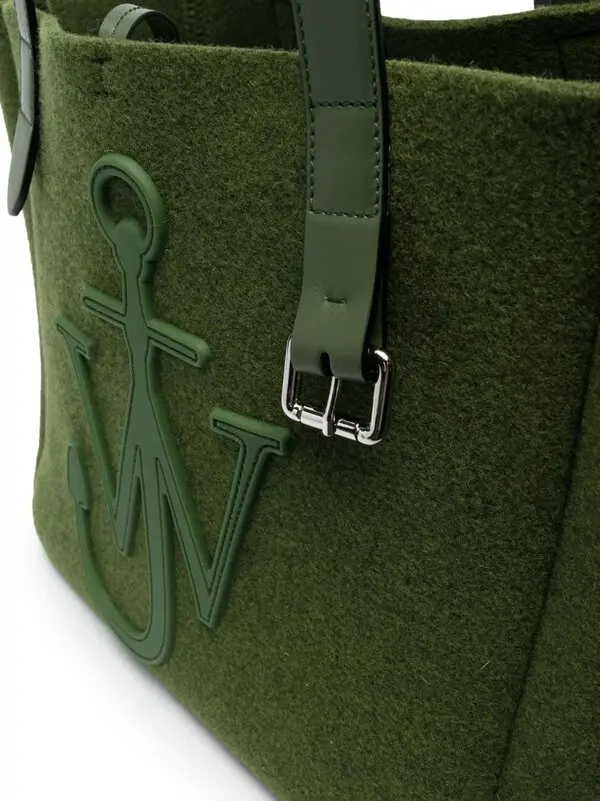 JW Anderson Belt Logo-patch Tote Bag