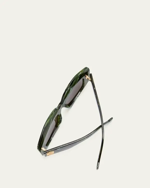 Loewe Rectangle Sunglasses With Anagram