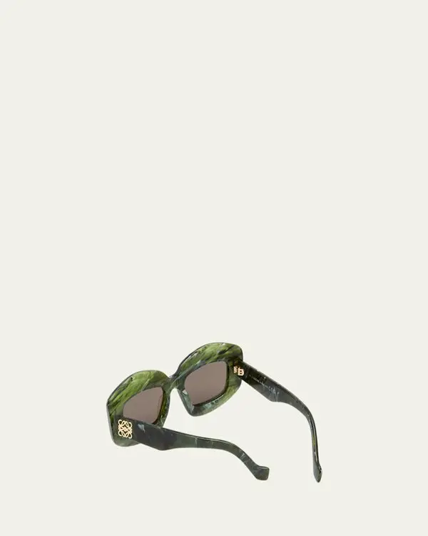 Loewe Rectangle Sunglasses With Anagram