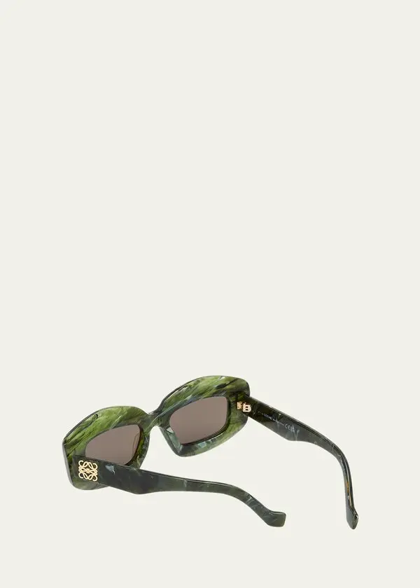 Loewe Rectangle Sunglasses With Anagram