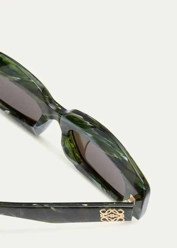 Loewe Rectangle Sunglasses With Anagram