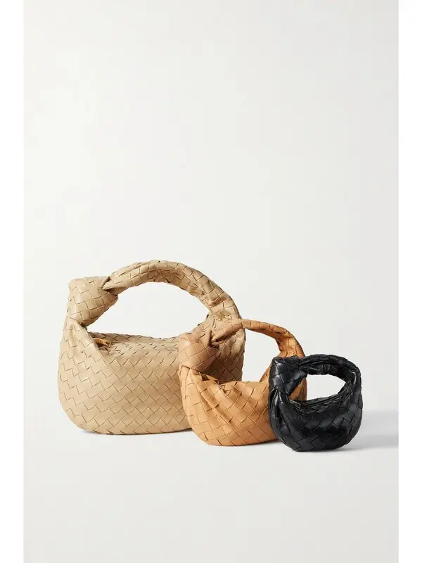 Bottega Veneta Jodie Teen Intrecciato Tote - Silver