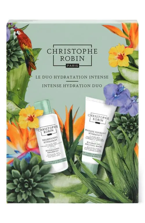 Christophe Robin Intense Hydration Duo Set Usd $51 Value - No Color