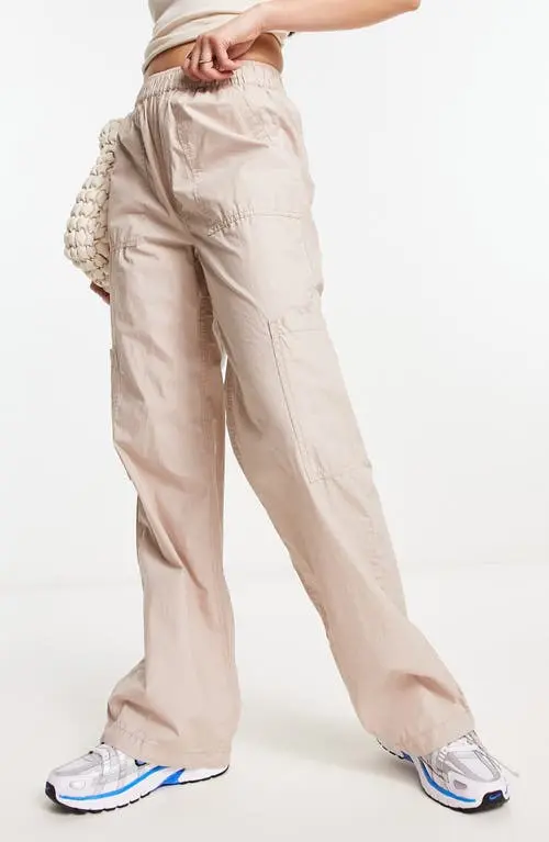Asos Cotton Poplin Cargo Pants