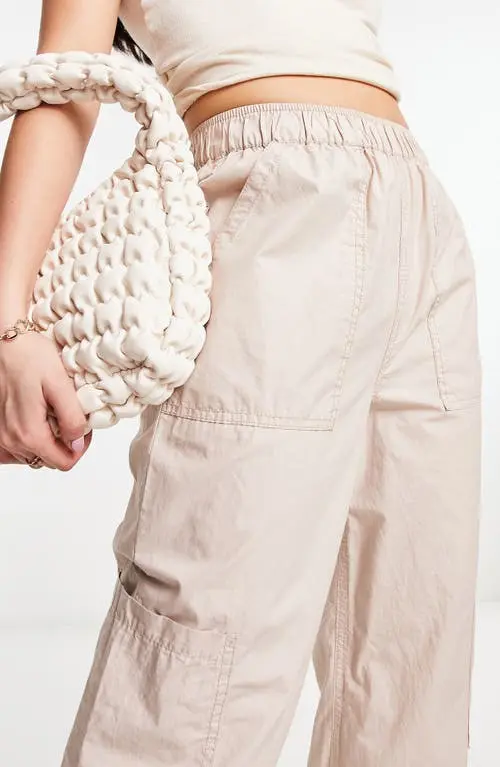 Asos Cotton Poplin Cargo Pants