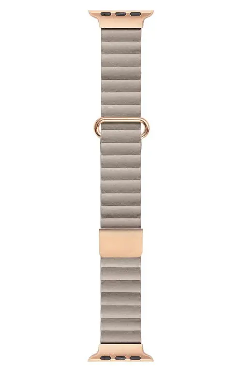 POSH TECH Dakota Leather Apple Watch® Watchband