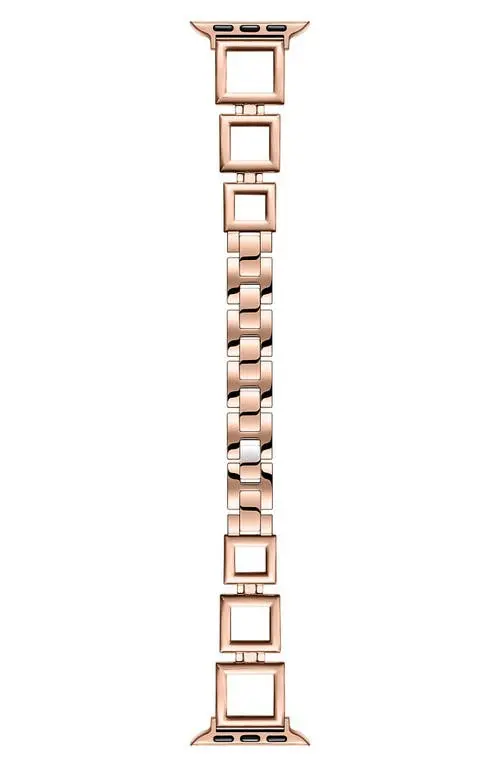 POSH TECH Journey Stainless Steel Apple Watch® Watchband - Rose Gold