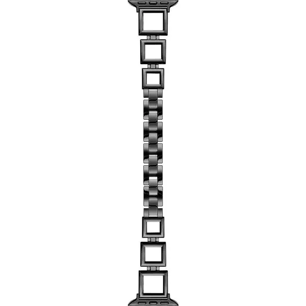 POSH TECH Journey Stainless Steel Apple Watch Band - Black