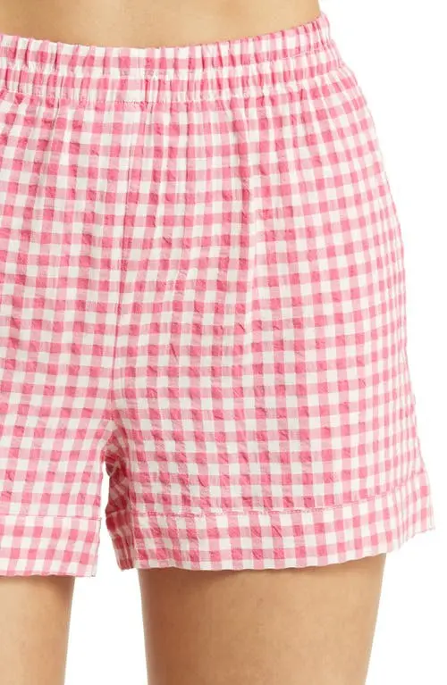 PAPINELLE Seersucker Short Pajamas