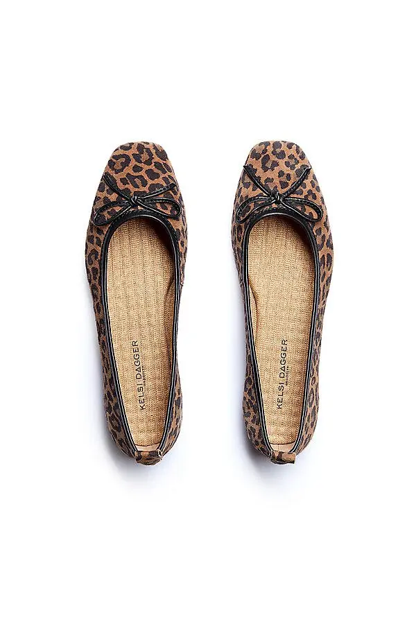 KELSI DAGGER BROOKLYN Frankie Ballet Flats - Leopard